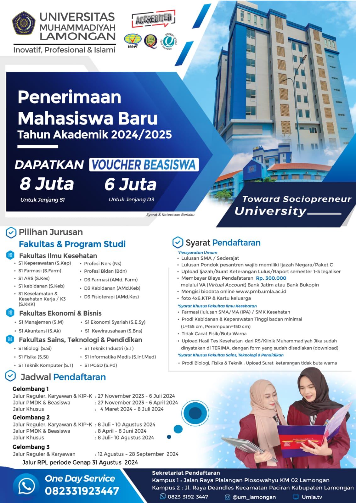 Momentum Ramadhan, UMLA Bagi-Bagi Voucher Bea Siswa Pendidikan ...