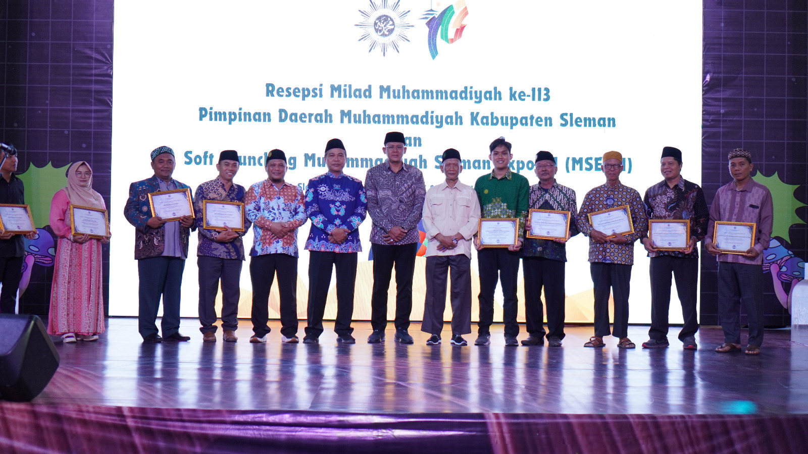 Resepsi Milad 113 Muhammadiyah, PDM Sleman Launching MSE Upaya ...